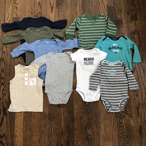 Carter's | Shirts & Tops | Nine Topsonesies Bundle | Poshmark
